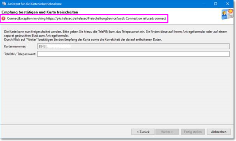 Aktivierung der neuen Telesec Signaturkarte - Axians eWaste